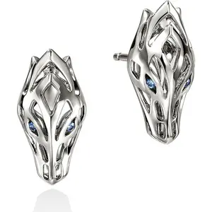 John Hardy Naga Stud Earrings - Silver