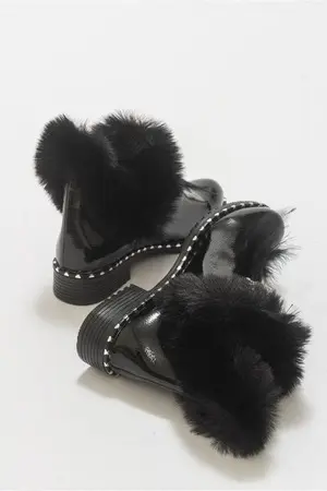 PROLOGUE SHOES Polina Faux-fur Lined Boot