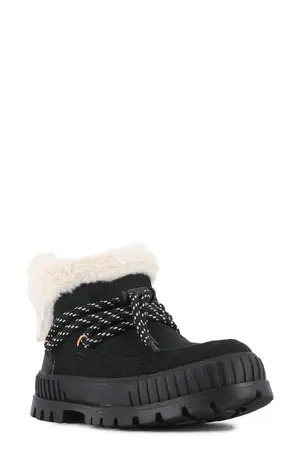 PALLADIUM Pallashock Lo Hiver Faux Fur Boots - Black