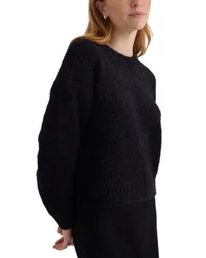 Bella Dahl Crewneck Sweater - Black