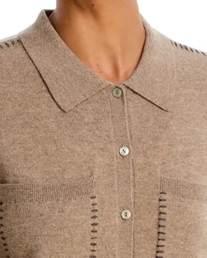 Bella Dahl Whipstitch Button-front Shirt