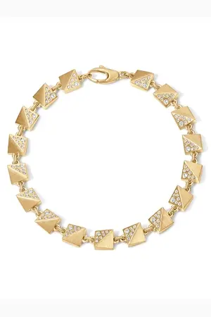ETIQ Diamond Deconstruct Link Bracelet - Gold
