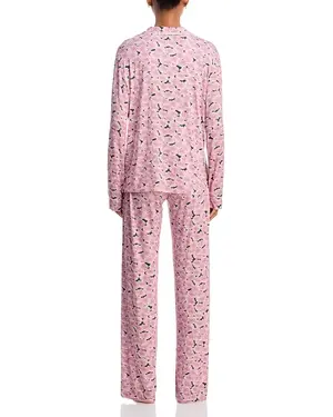 Aqua Long Pajama Set Exclusive - Rosie