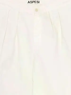 Aspesi Pleated Cotton Trousers