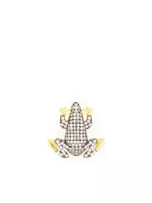 Begum Khan Mini Frog Stud Earring