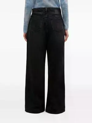 GANNI Wide-leg Jeans