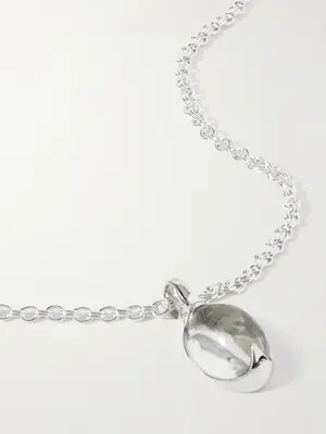 LOREN STEWART Orb Quartz Pendant Necklace