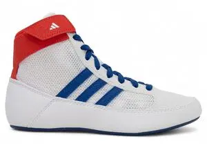 Adidas Hvc High Top Sneakers - White/blue/red