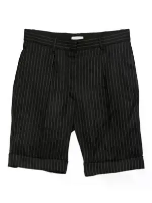 Isabel Marant Pinstripe Rolled Hem Shorts