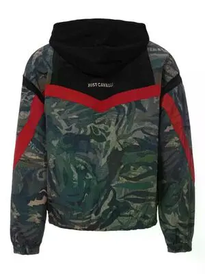 Just Cavalli Tiger Camu Hooded Jacket