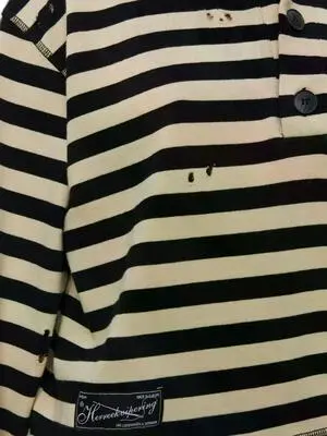 MFPEN Striped Polo Top
