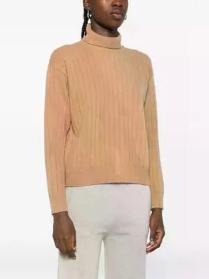 Eleventy Ribbed Turtleneck Sweater