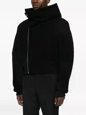 Rick Owens Hooded Zip-up Jacket