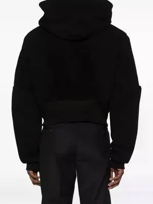 Rick Owens Hooded Zip-up Jacket