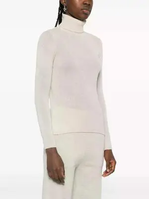 Eleventy Cashmere Turtleneck Sweater - Neutrals
