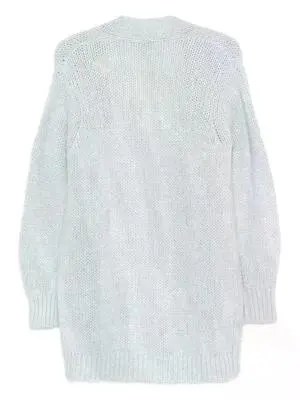 LUISA CERANO Open-front Cardigan