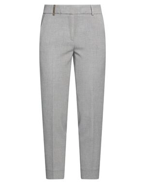 Peserico Tapered Embellished Pants - Grey