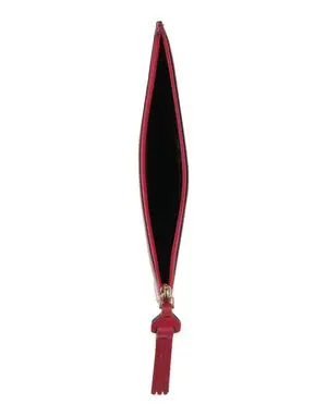 THE BRIDGE Pouch In Leather - Red