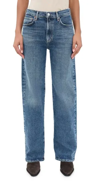 AGOLDE Harper Mid-rise Relaxed Straight Jean