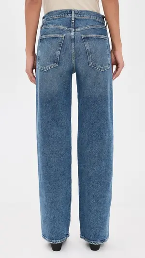 AGOLDE Harper Mid-rise Relaxed Straight Jean