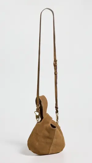 Dolce Vita Zury Handbag - Camel Suede