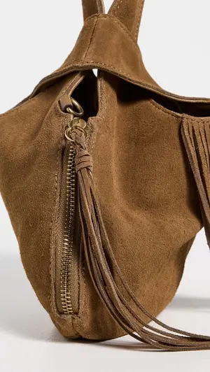 Dolce Vita Zury Handbag - Camel Suede