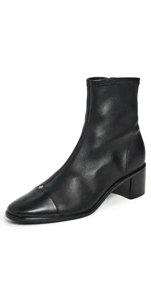Tory Burch Cap-toe Ankle Boots