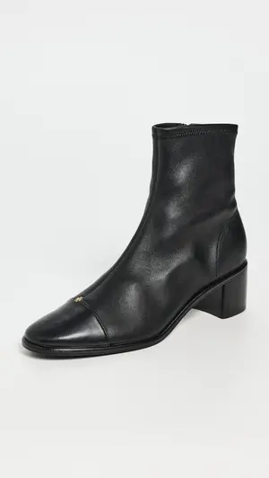 Tory Burch Cap-toe Ankle Boots