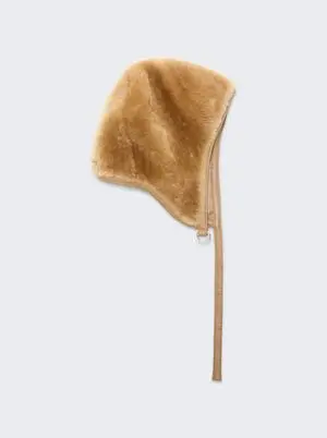 Acne Studios Fur Trapper Hat - Brown