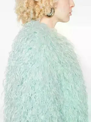 FORTE_FORTE Wave Faux-fur Jacket
