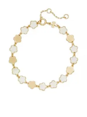 Tory Burch Flower-shaped Bracelet - Gold