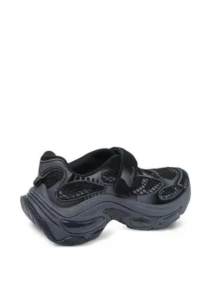 Ash Panelled Sneakers - Black