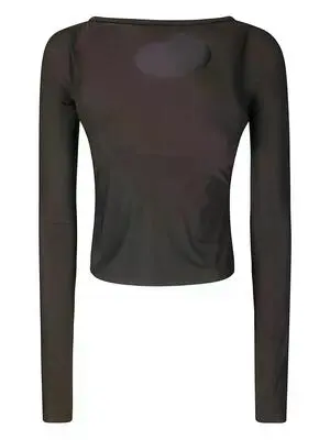 Ottolinger Sculpted Donut Long-sleeve Top - Brown