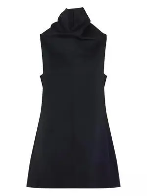 Khaite High-neck A-line Dress
