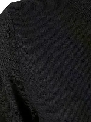 Comme Des Garçons Button-down Cardigan - Black