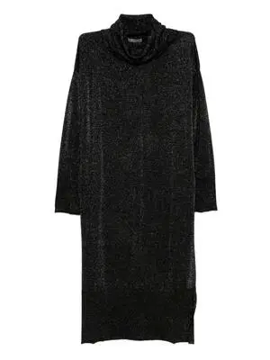 N.peal Roll-neck Dress