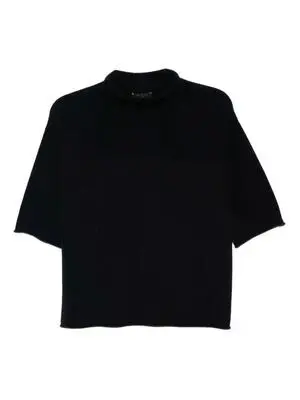 N.peal Short-sleeved Turtleneck Top