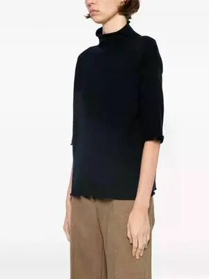 N.peal Short-sleeved Turtleneck Top