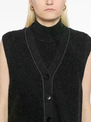 N.peal V-neck Vest