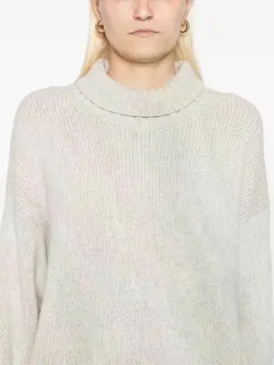 N.peal Chunky Funnel Neck Sweater