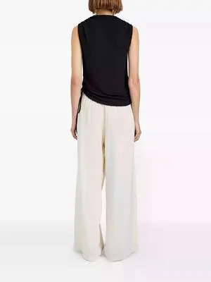 Proenza Schouler White Label Elna Cowl-neck Top - Black
