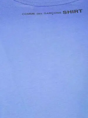 Comme Des Garçons Cotton T-shirt - Blue