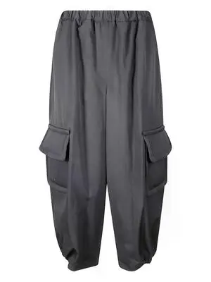 Comme Des Garçons Cuffed-ankle Trousers