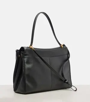 Balenciaga Rodeo Large Leather Shoulder Bag - Black