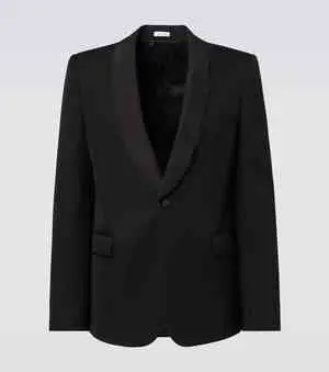 Alexander McQueen Virgin Wool Tuxedo Jacket