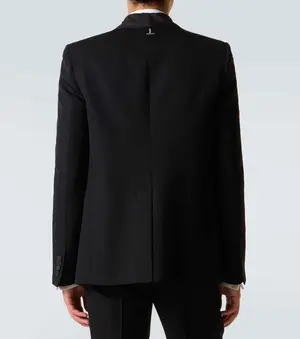 Alexander McQueen Virgin Wool Tuxedo Jacket