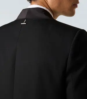 Alexander McQueen Virgin Wool Tuxedo Jacket