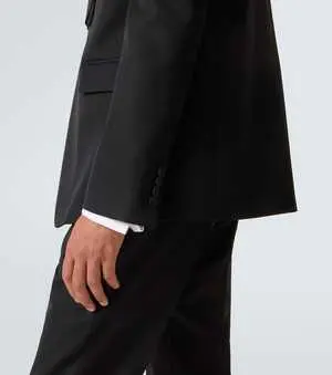 Alexander McQueen Virgin Wool Tuxedo Jacket