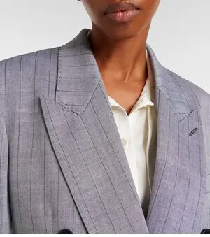 Stella McCartney Double-breasted Wool Blazer