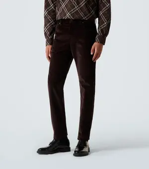 Burberry Cotton Corduroy Slim Pants